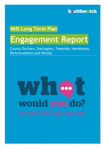 NHS Long Term Plan Engagement | Healthwatch Redcar And Cleveland